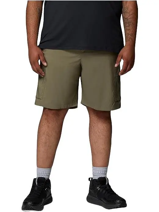 Columbia Big Tall Silver Ridge Utility Cargo Shorts - Green