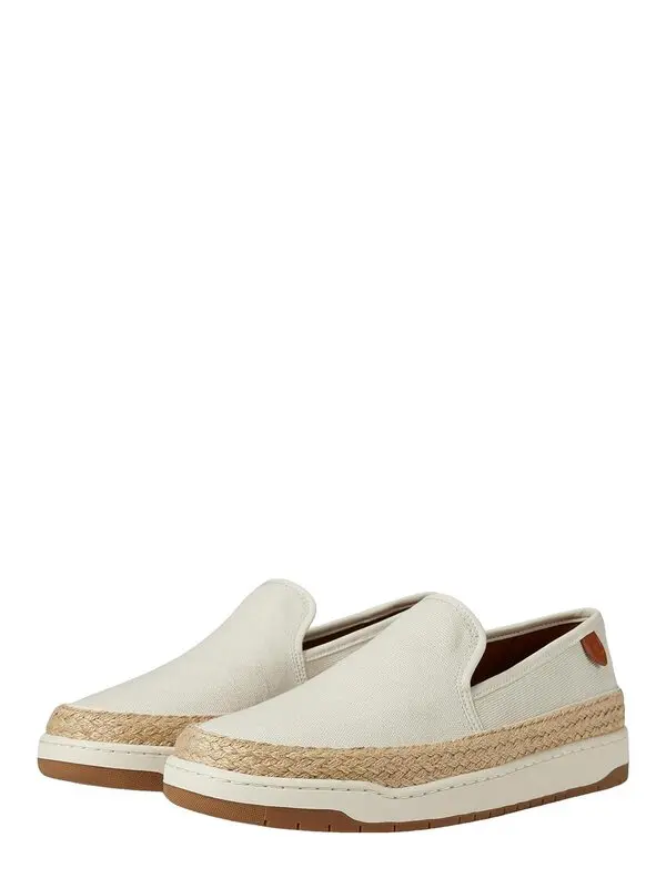 COACH Miles Espadrille "chalk - White