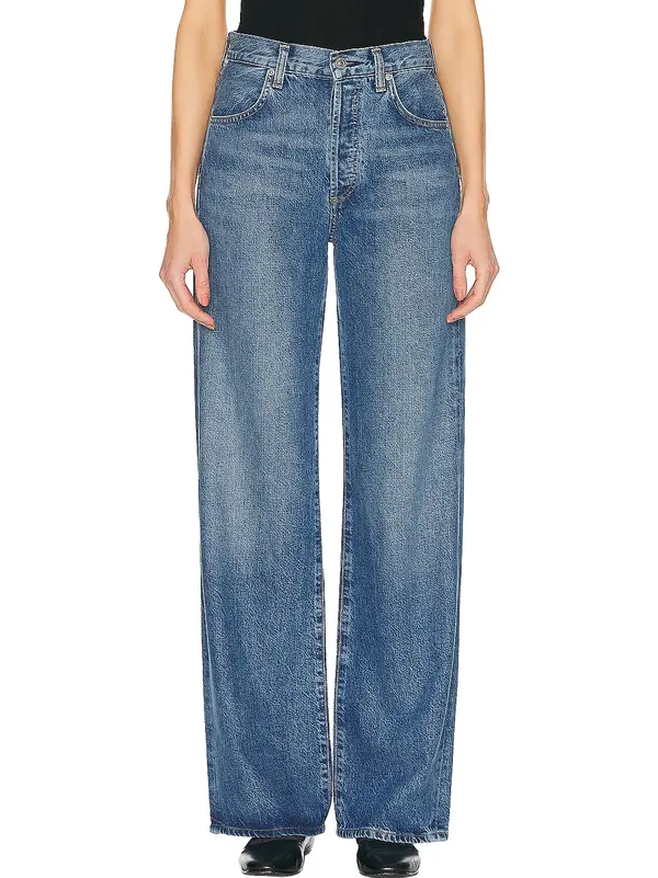 Citizens Of Humanity Annina Wide-leg Jeans - Siesta