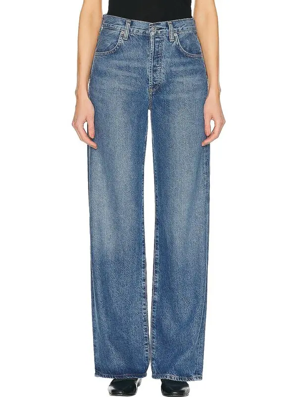 Citizens Of Humanity Annina Wide-leg Jeans - Siesta