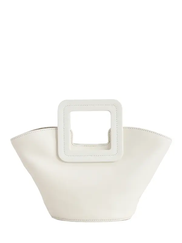 Staud Shirley Mini Bucket Bag - Paper