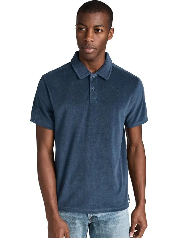 FAIR HARBOR Ravello Terry Polo - Navy