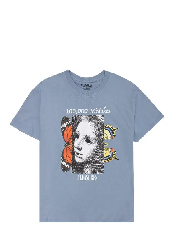 PLEASURES Mistakes T-shirt - Grey