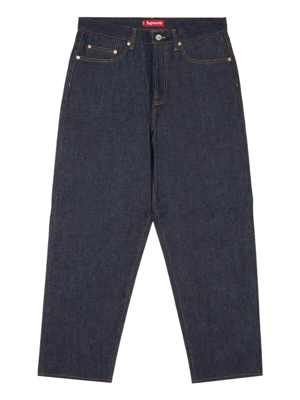 Supreme Rigid Baggy Selvedge Jean - Blue