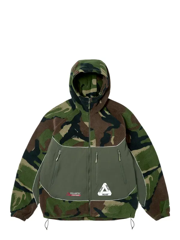 PALACE Polartec 3m Hooded Jacket - Green