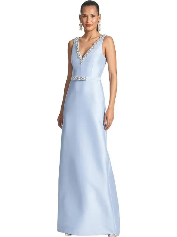 Sachin & Babi Garda Gown - Blue