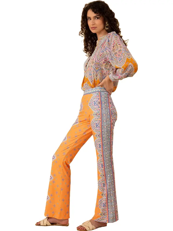Hale Bob Harlow Jersey Pant - Orange