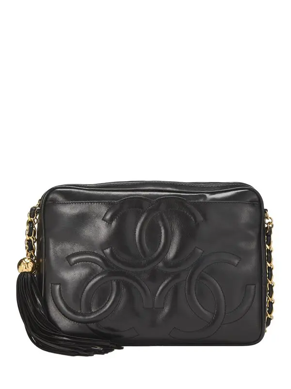 Chanel Lambskin Camera Bag - Black