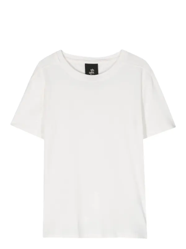 THOM KROM Panelled Crew-neck T-shirt - White