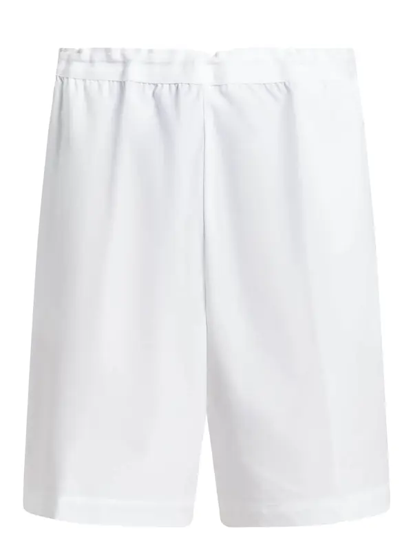 Lacoste Logo-appliqué Track Shorts - White