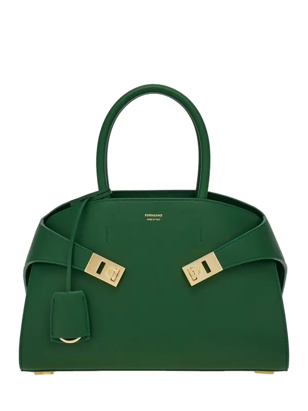 FERRAGAMO Medium Hug Tote Bag - Green