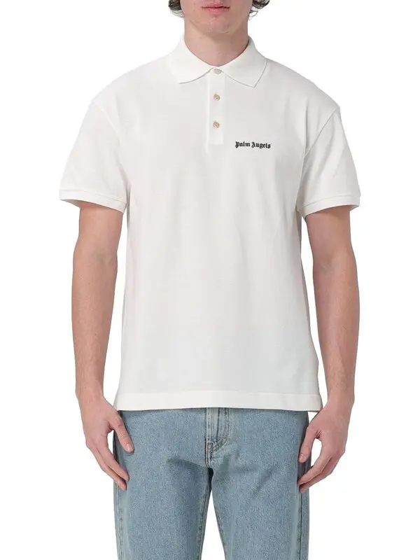 Palm Angels Polo Shirt - White