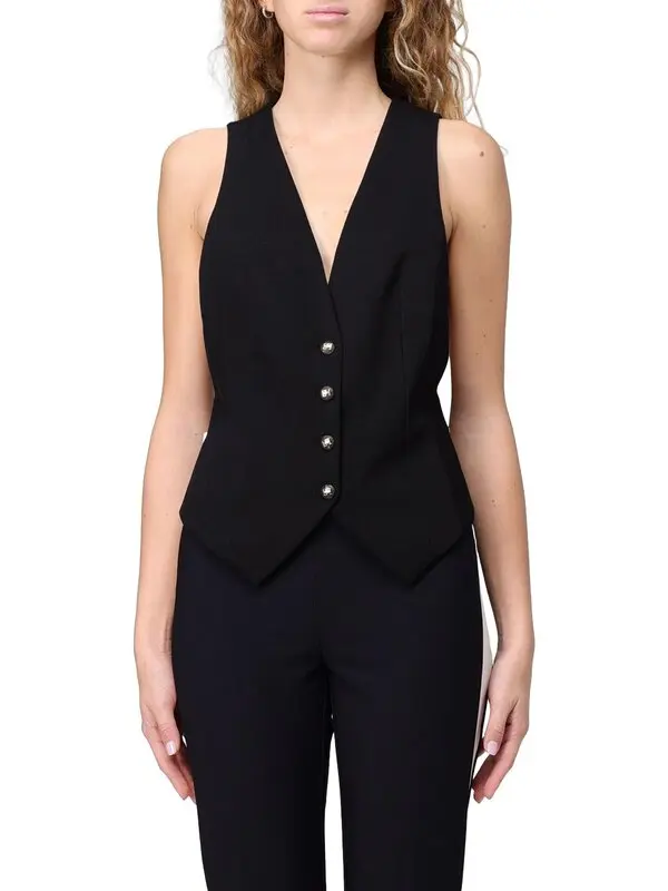 Elisabetta Franchi Waistcoat - Black