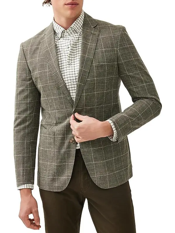Rodd & Gunn Karaka Point Slim Fit Jacket - Kelp