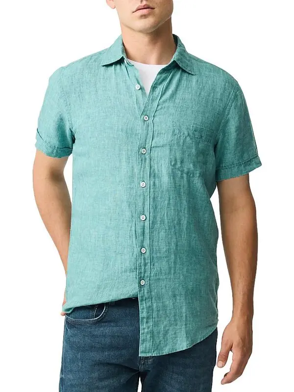 Rodd & Gunn Palm Beach Short Sleeve Slim Fit Shirt - Savannah
