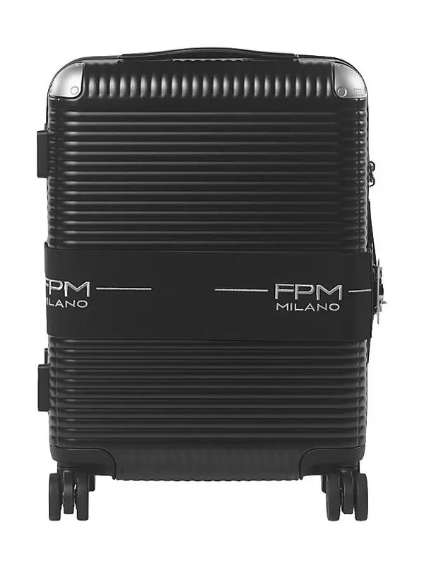 FPM MILANO Bank Zip Deluxe Carry-on Suitcase - Eclipse Black