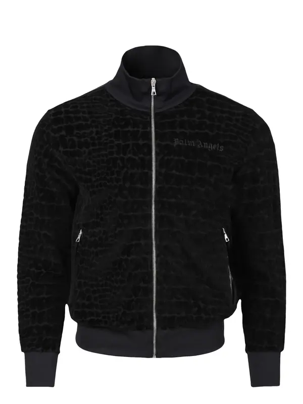 Palm Angels Tuxedo Coco Track Jacket - Black
