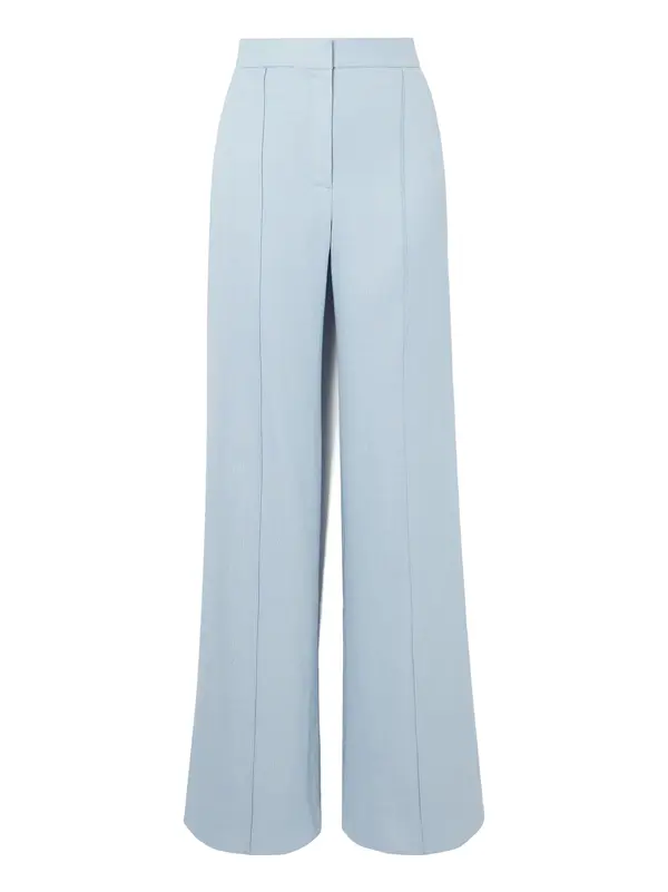 Adam Lippes Canvas Wide-leg Pants - Blue