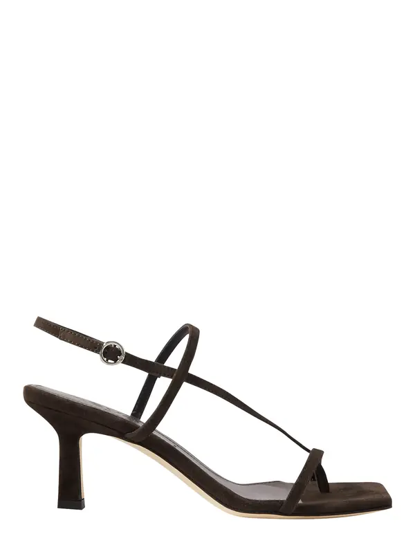 AeydĒ Elise Suede Sandals - Brown