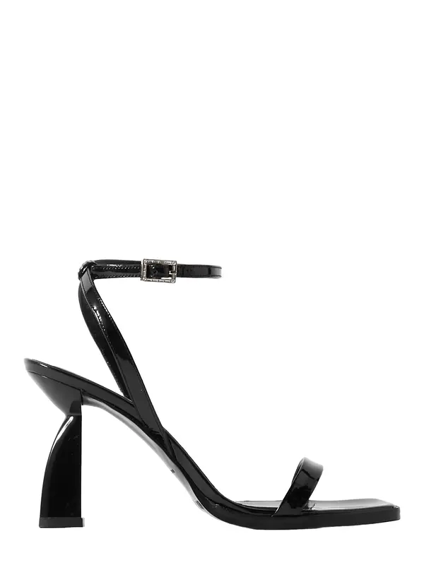 NODALETO Angel E Patent Leather Sandals - Black