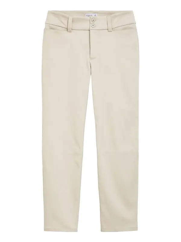 AGNÈS B. Mid-rise Trousers - Neutrals