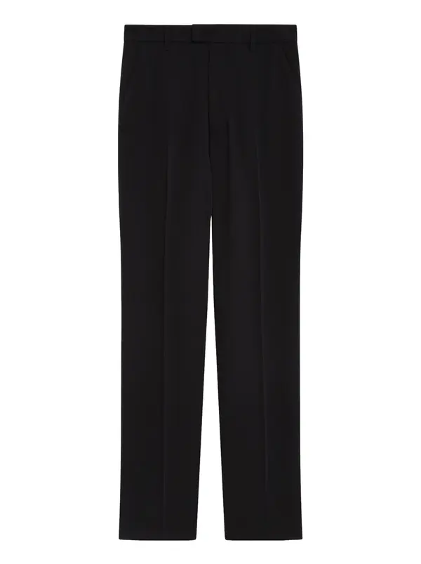 AGNÈS B. Tailored Slim-cut Trousers - Black