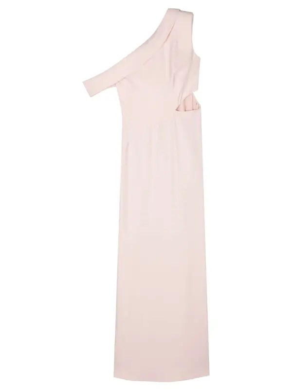 Alexander McQueen Asymmetric Maxi Dress - Pink