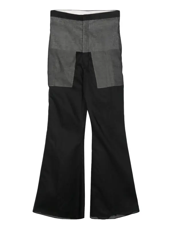 Rick Owens Dirt Bolan High-waist Trousers - Black