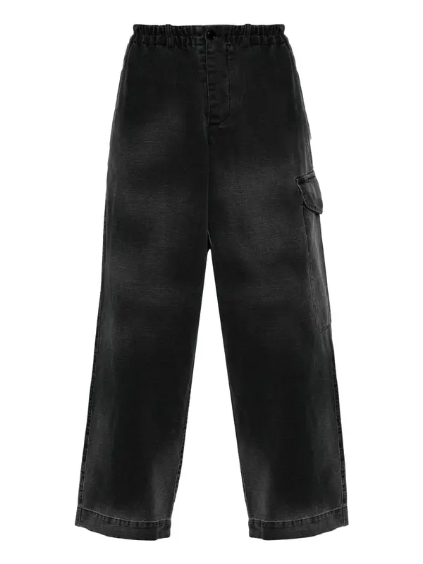 You Must Create Military Tapered Jeans - Black