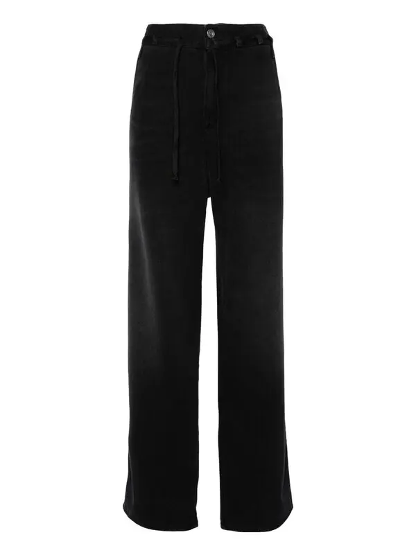 Isabel Marant Jordy High-rise Straight Jeans - Black