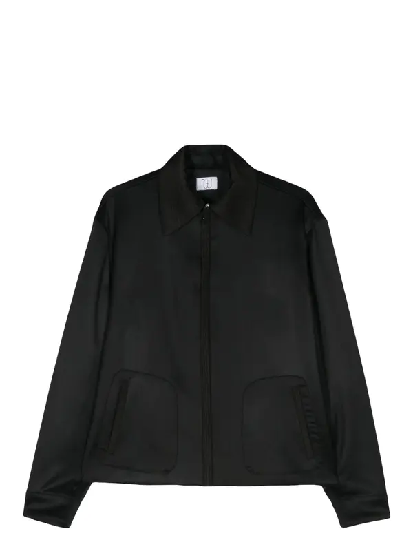 WINNIE N.Y.C Straight-hem Jacket - Black