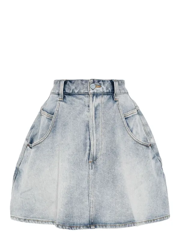 JNBY A-line Denim Mini Skirt - Blue