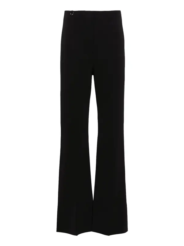Jacquemus Apollo Flared Trousers - Black