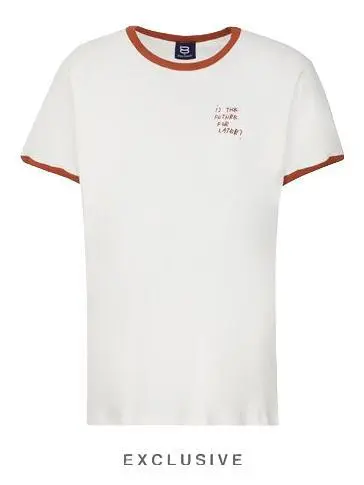 8 BY COCO CAPITÁN The Easy Tee Oxid T-shirt Size Cotton - White