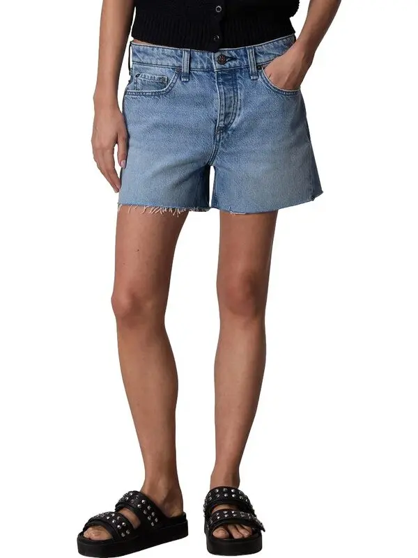 Rag & Bone Dre Low Rise Denim Shorts - Amal