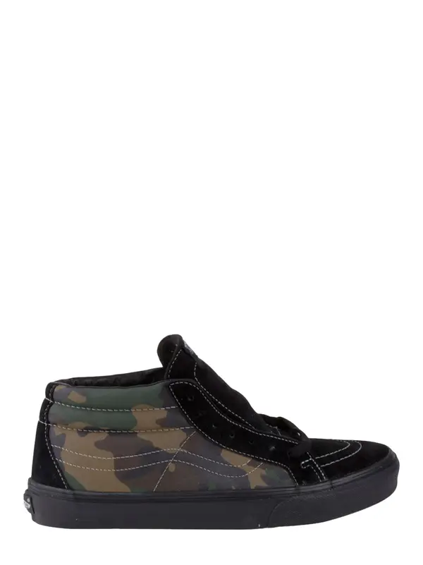 VANS Supreme X Sk8-mid Reissue Woodland Camo Sneakers - Black