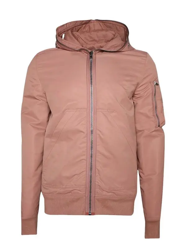 Rick Owens Gimp Flight Bomber - Dark Pink