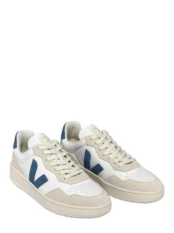VEJA V-90 Leather Sneakers - White