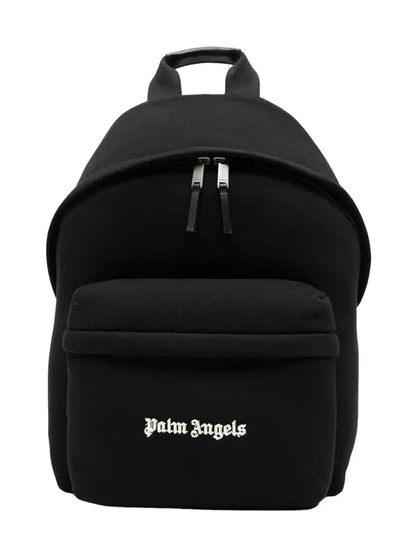 Palm Angels Logo Backpack - Black