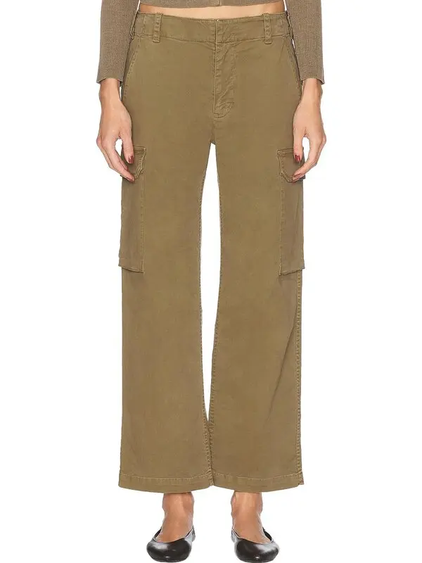 NILI LOTAN Leofred Cargo Pant - Military Green