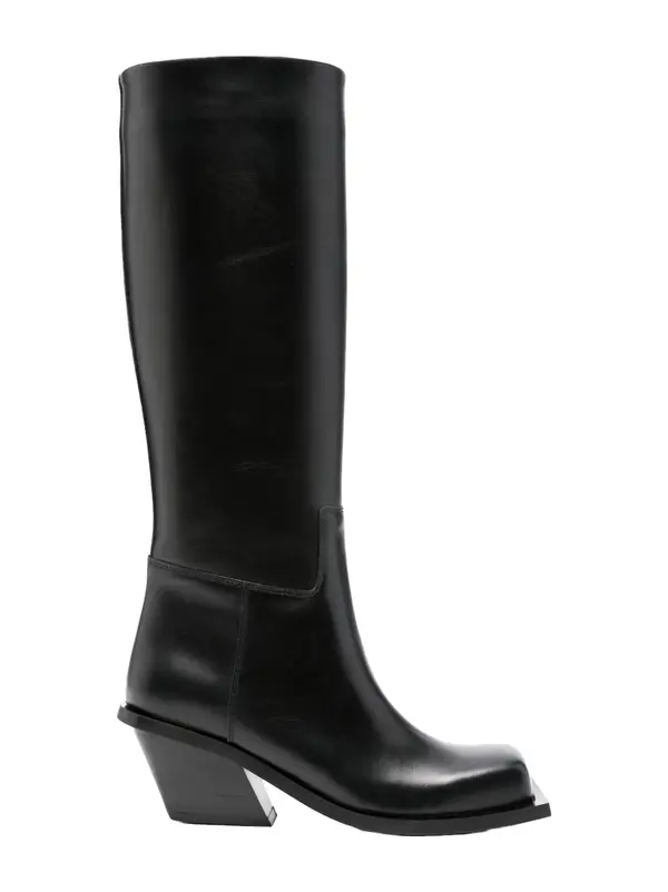 GIABORGHINI Square-toe Boots - Black