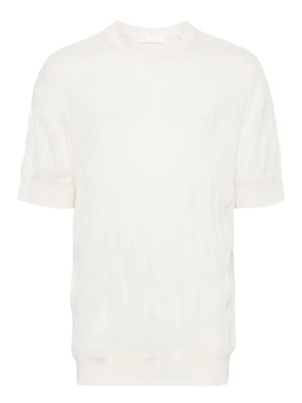 Helmut Lang Crushed-effect Sweater - Neutrals