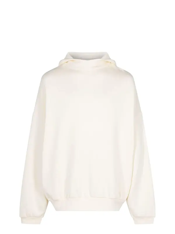 Fear Of God Essentials Cotton-blend Hoodie - Neutrals