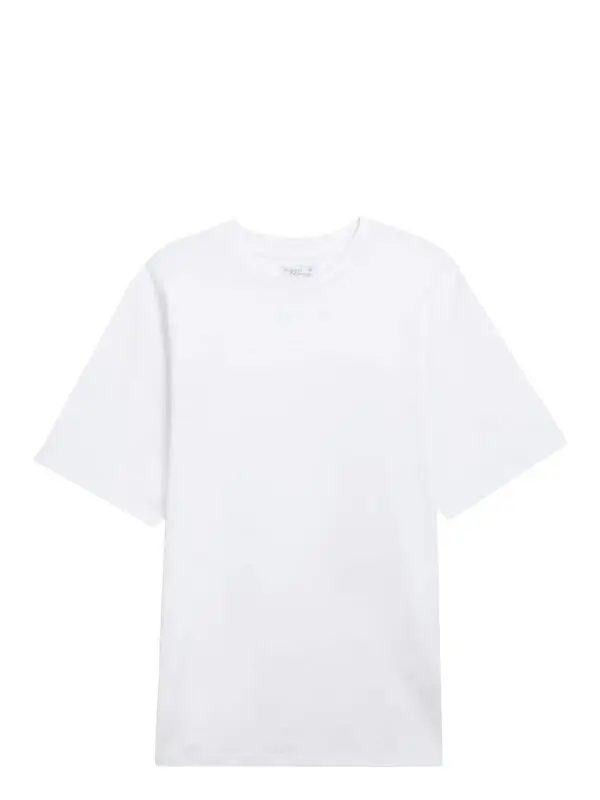 AGNÈS B. Christof Logo-print Cotton T-shirt - White
