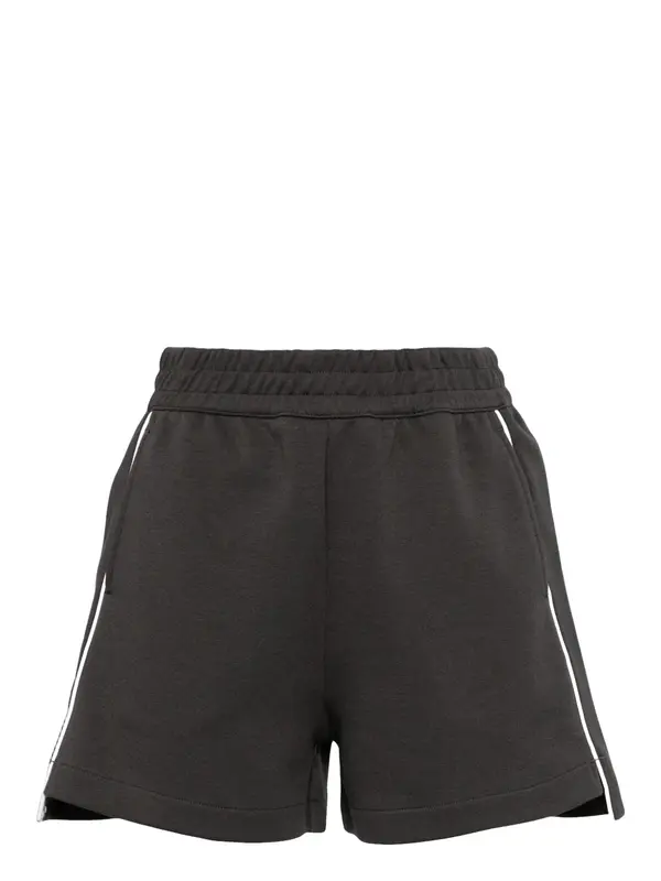 Izzue Cotton-blend Track Shorts - Grey