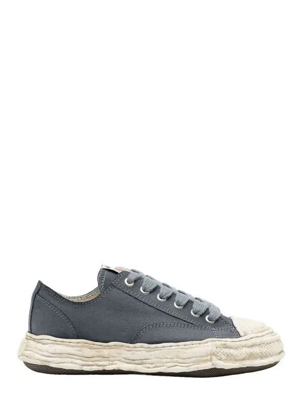 Mihara Yasuhiro Peterson23 Canvas Lace-up Sneakers - Blue