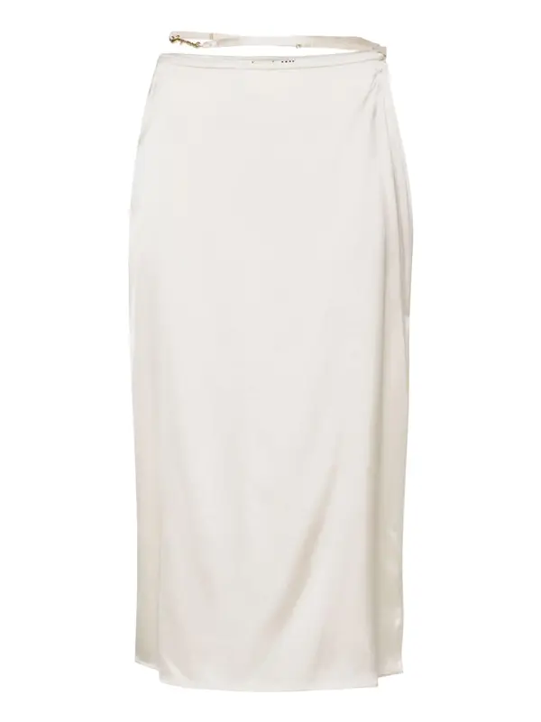 Jacquemus La Jupe Notte Midi Skirt - Neutrals