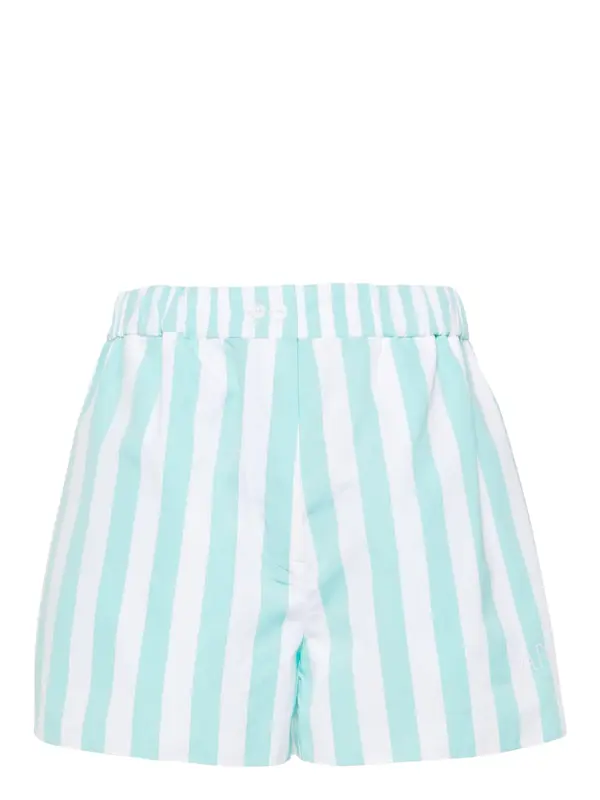 Patou Striped Boxer Shorts - Green