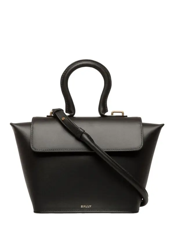 Bally Belle Leather Crossbody Bag - Black
