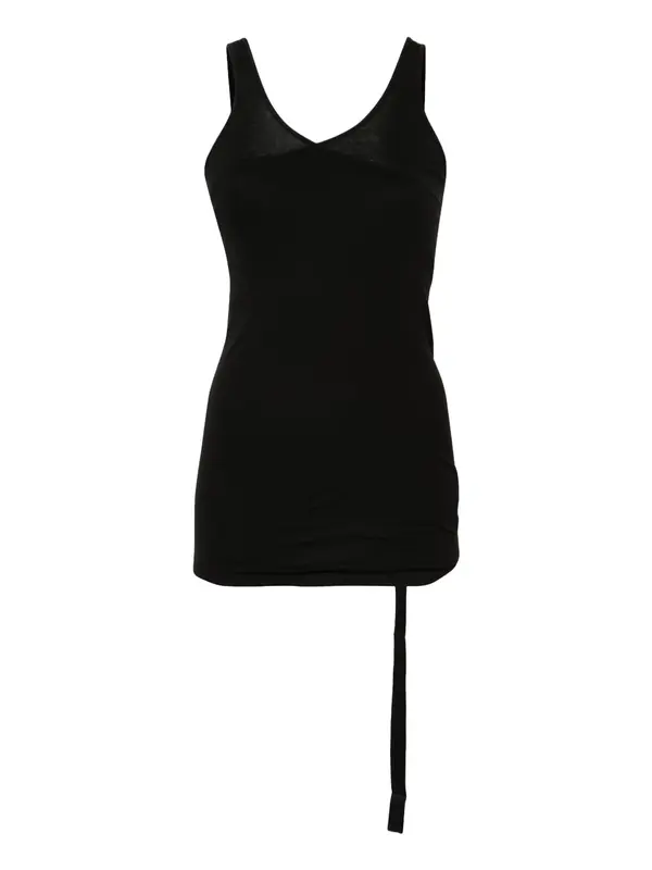 Rick Owens Double Ziggy Tank Top - Black
